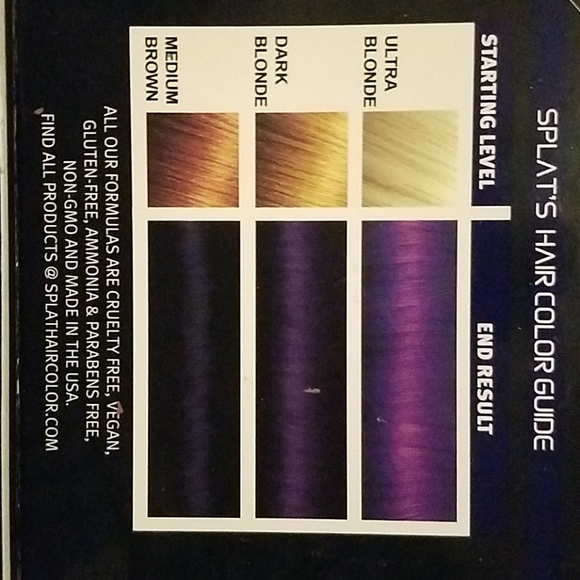 Splat | Hair | Splat Rebellious Colors In Midnight Amethyst | Poshmark